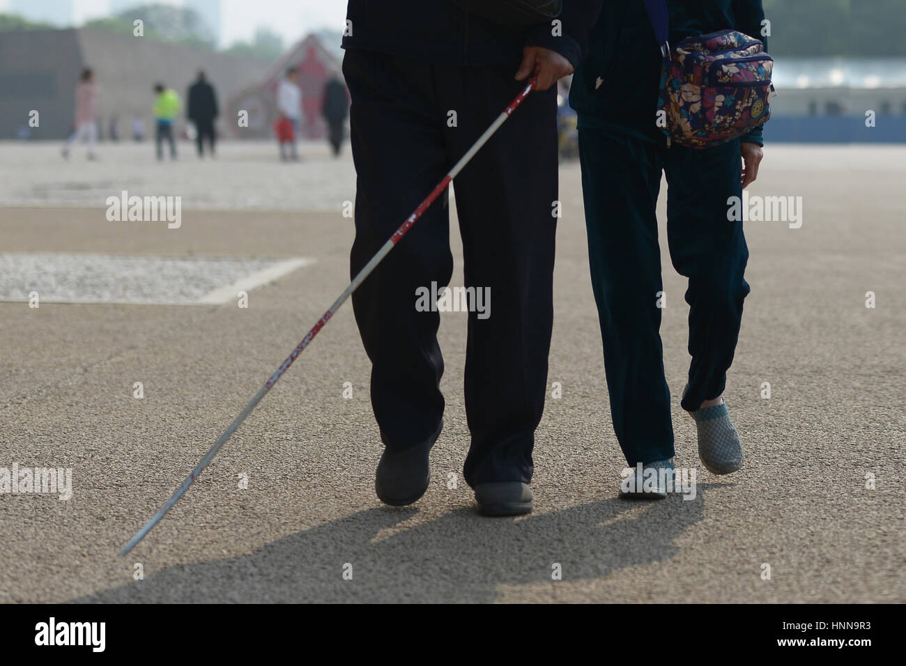 Blind person activity hi-res stock photography and images - Alamy
