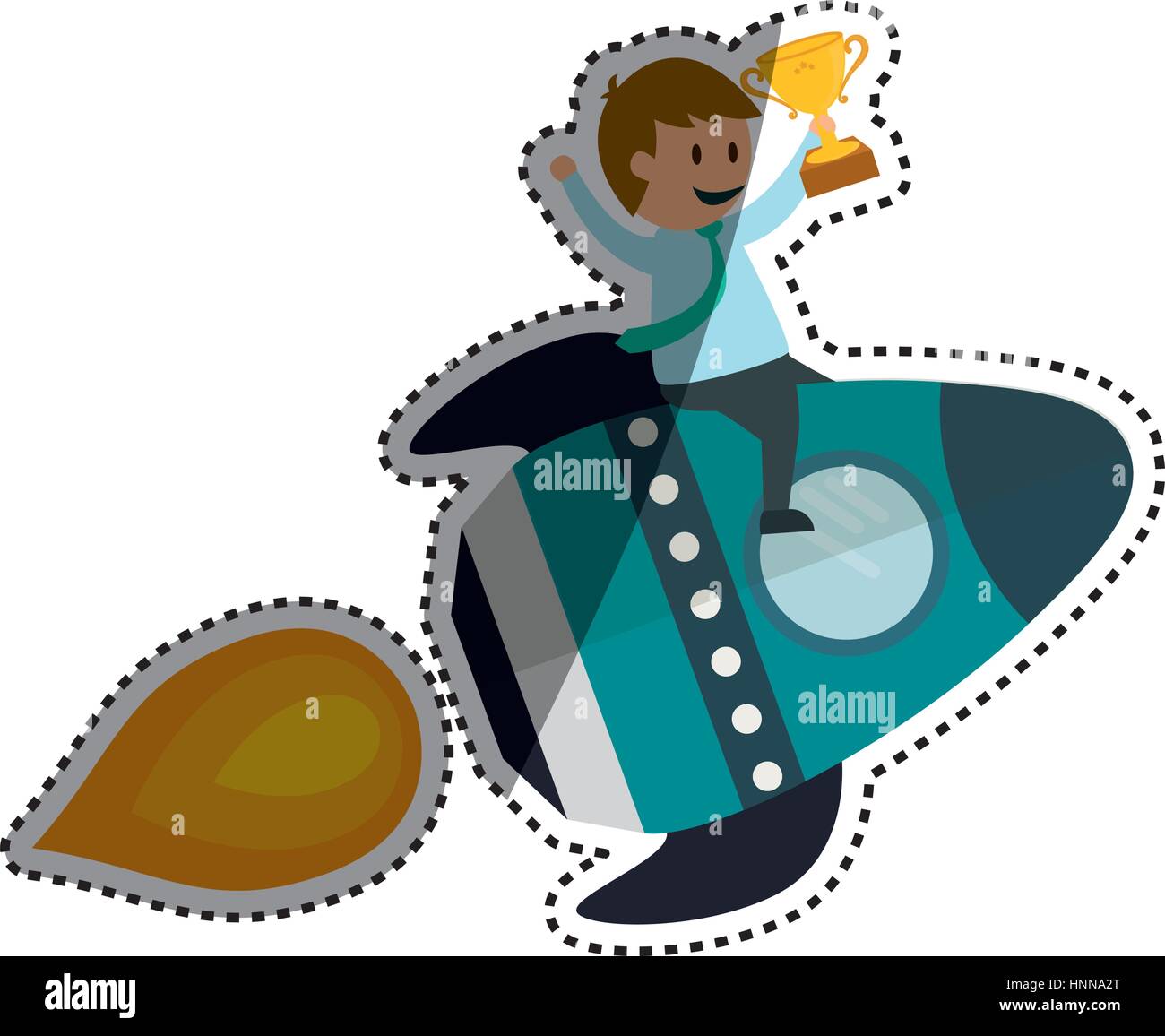 Businessman entrepreneur cartoon icon vector illustration graphic ...
