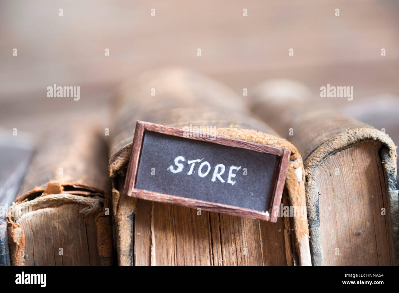 book store retro concept Stock Photo - Alamy