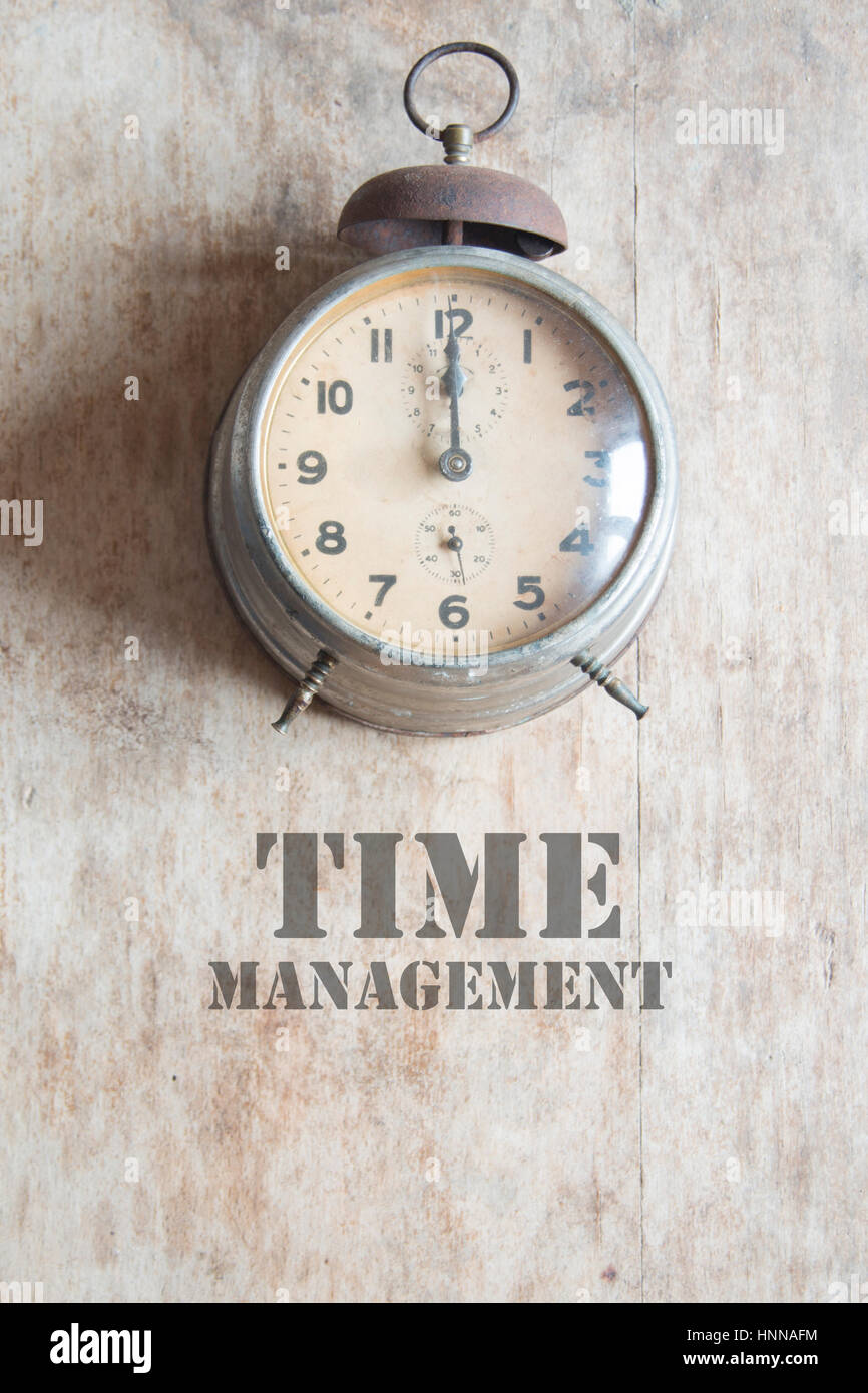 Time management concept Stock Photo - Alamy