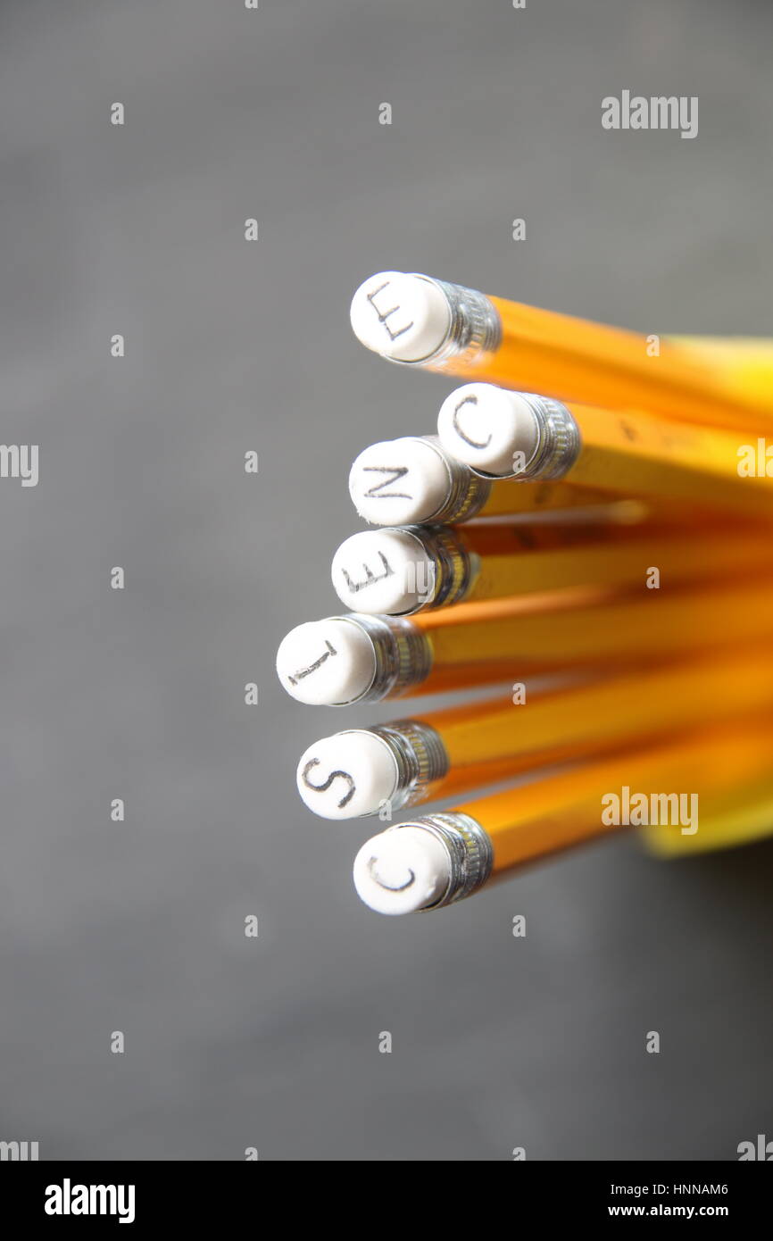 Pencil inscription hi-res stock photography and images - Alamy