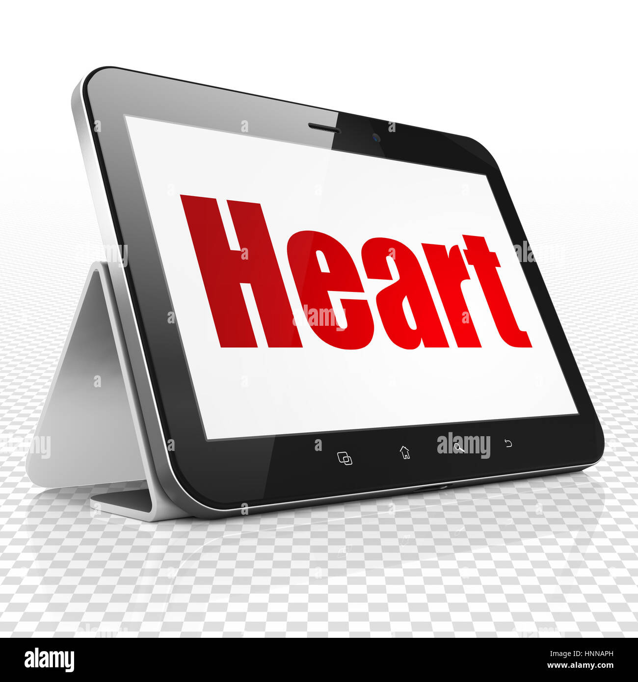 Healthcare concept: Tablet Computer with Heart on display Stock Photo ...