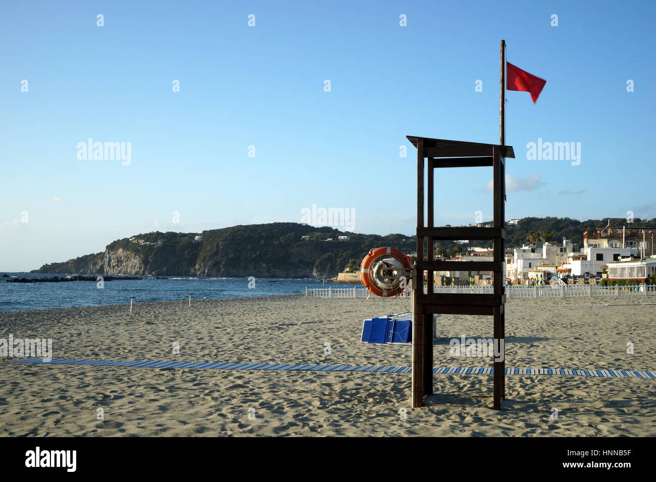 Sun blue flag beach hi-res stock photography and images - Alamy