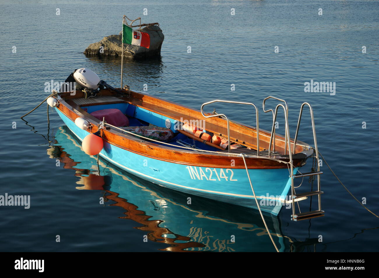 Fishing boat, Forio, Ischia, Italy Stock Photo - Alamy