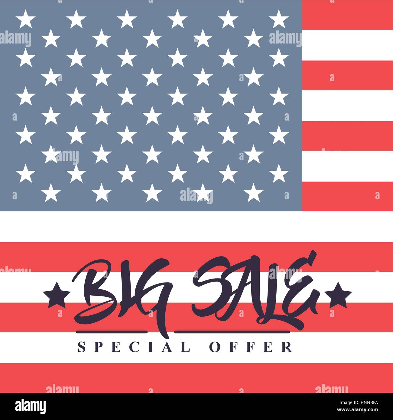 Big us flag Stock Vector Images - Alamy