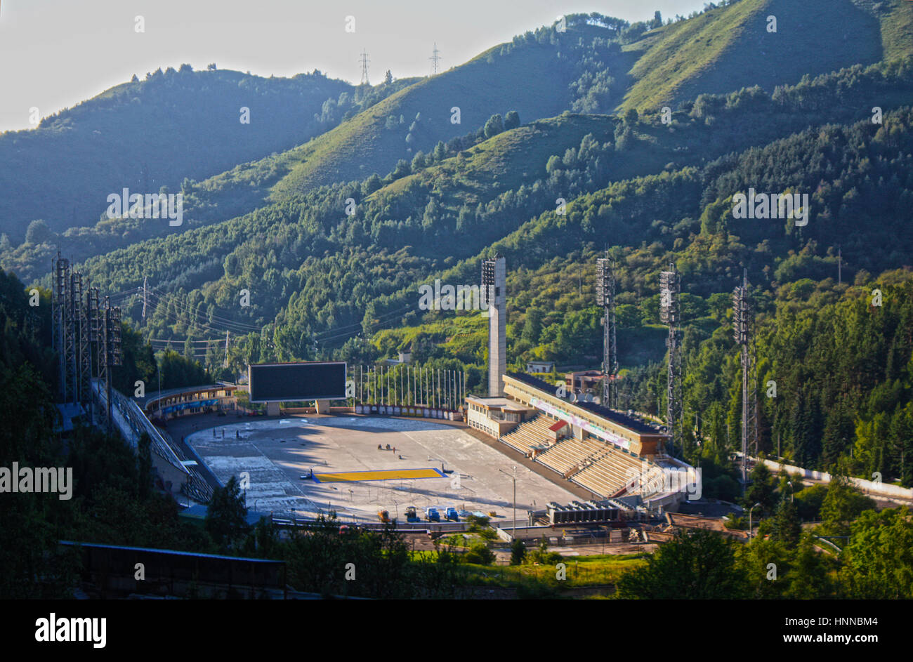 Medeu Ice Arena in Almaty, Kazakhstan Stock Photo - Alamy
