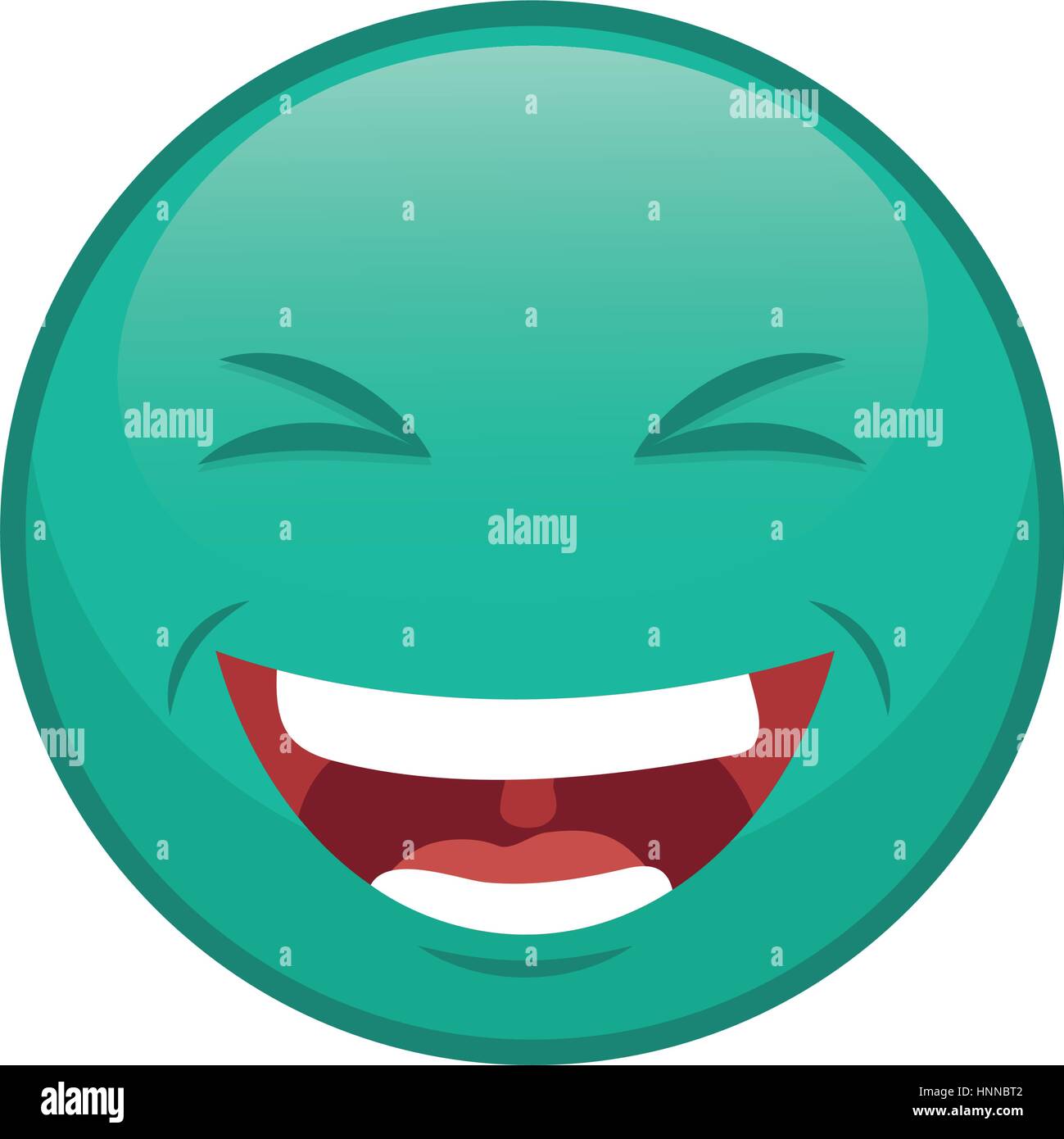 Funny emoticon cartoon icon vector illustration graphic design Stock ...