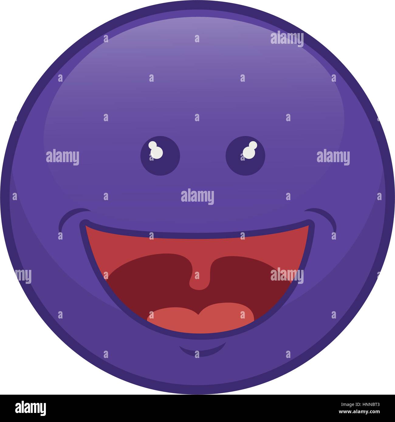 Funny emoticon cartoon icon vector illustration graphic design Stock ...