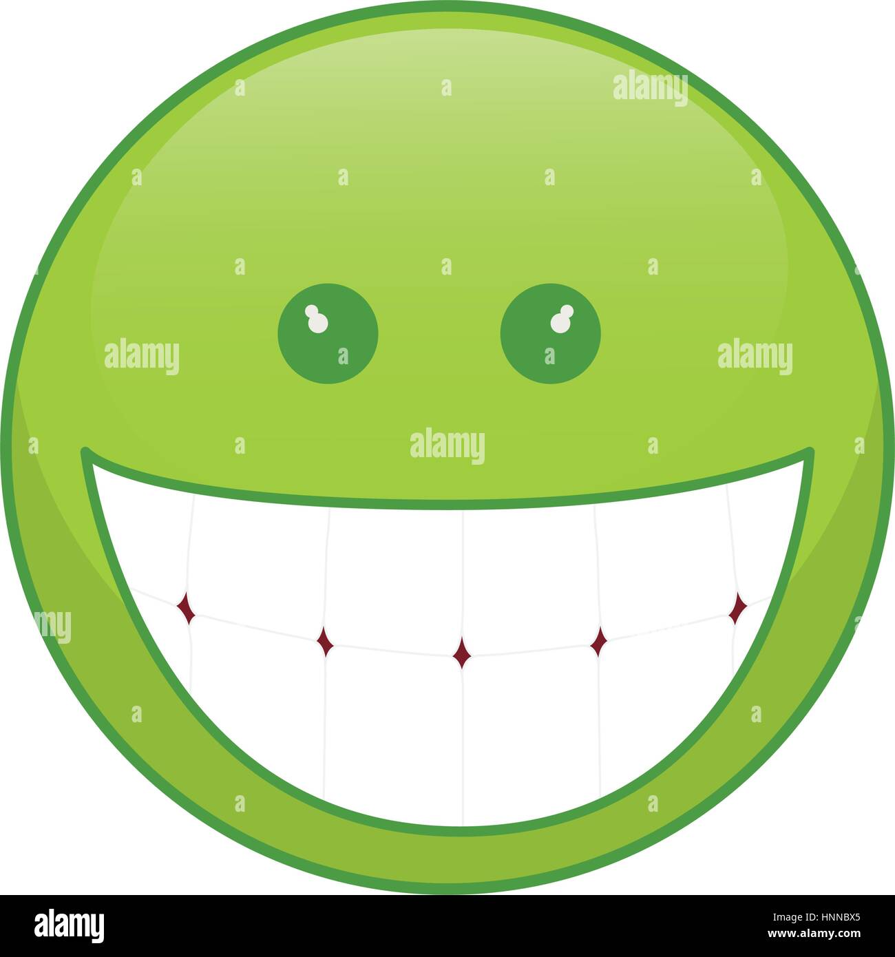 Funny emoticon cartoon icon vector illustration graphic design Stock ...