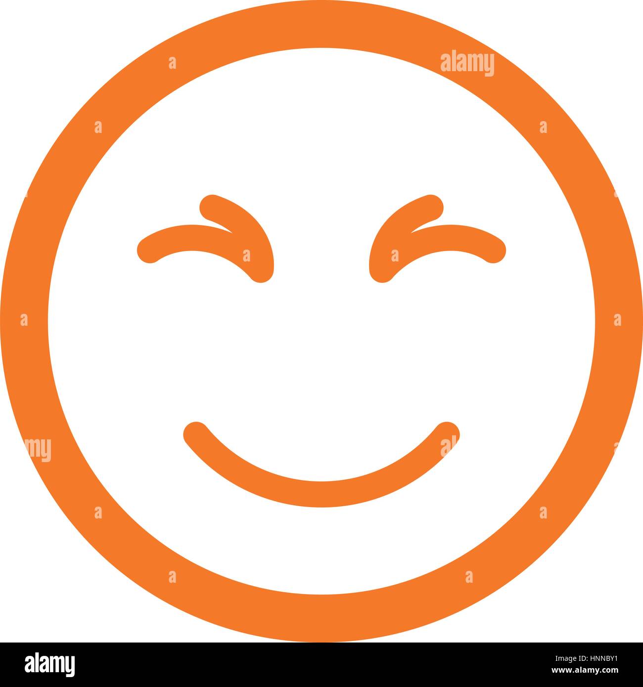 Funny emoticon cartoon icon vector illustration graphic design Stock ...