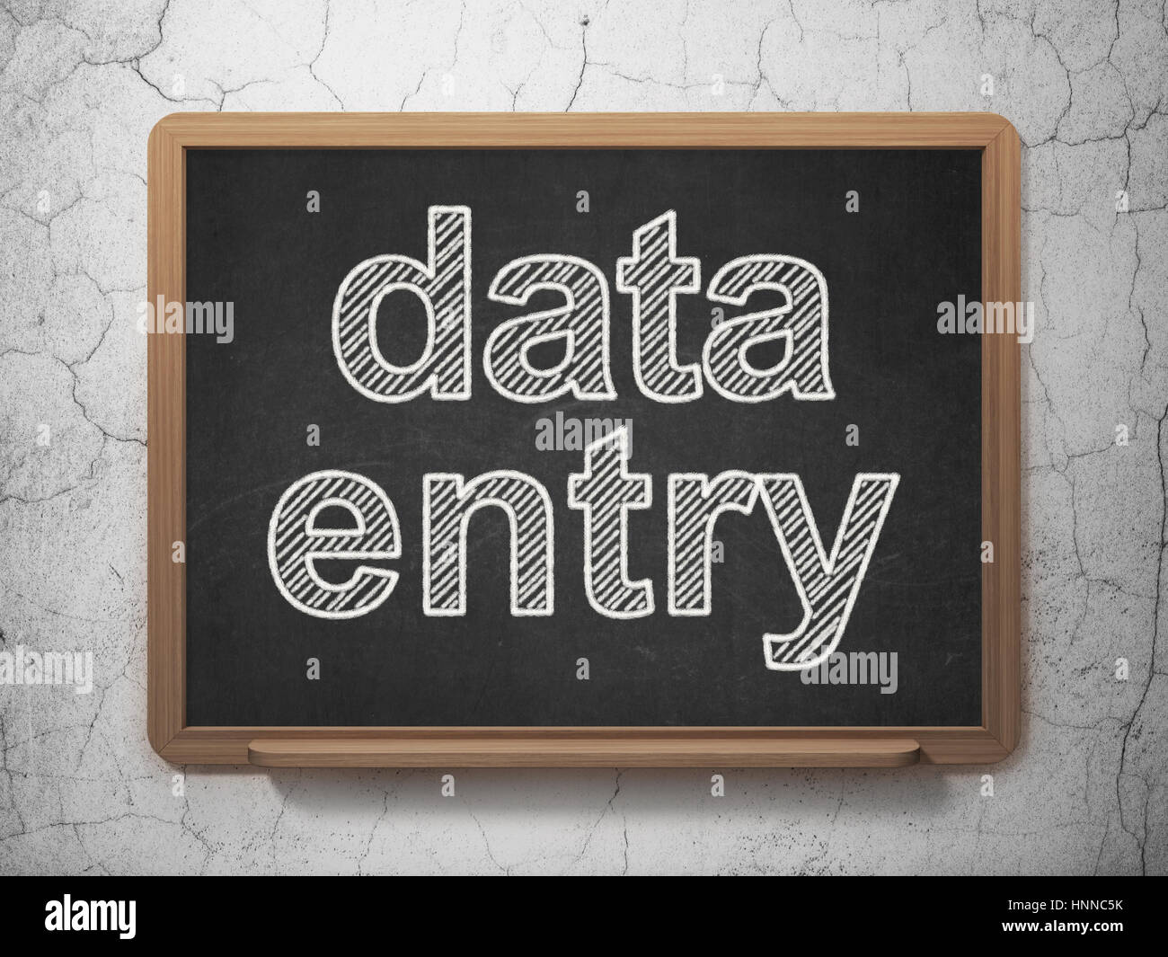 Data concept: Data Entry on chalkboard background Stock Photo - Alamy