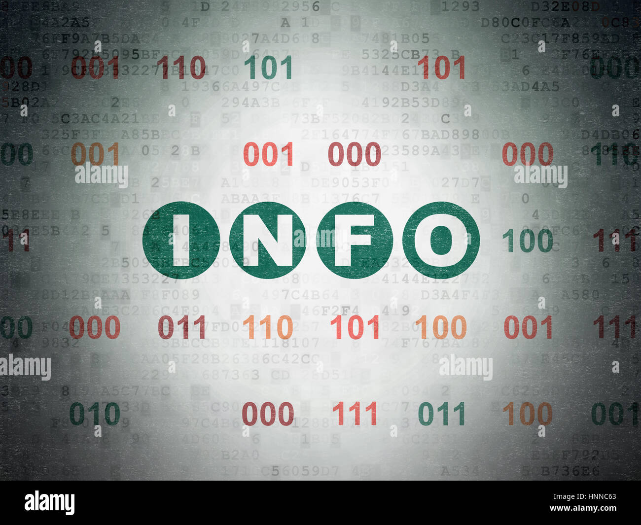 Information concept: Info on Digital Data Paper background Stock Photo ...