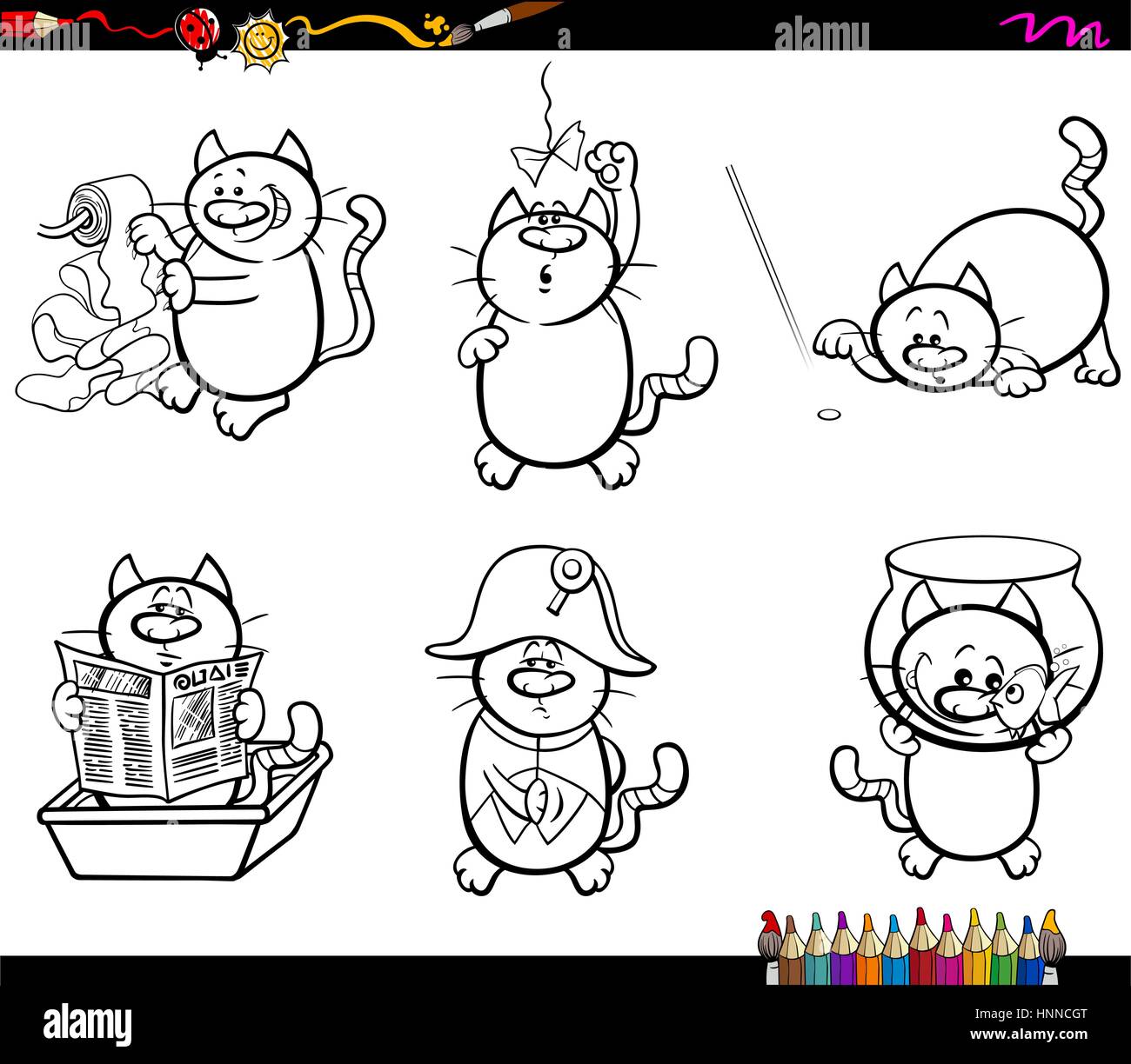 Mischief play Stock Vector Images - Alamy