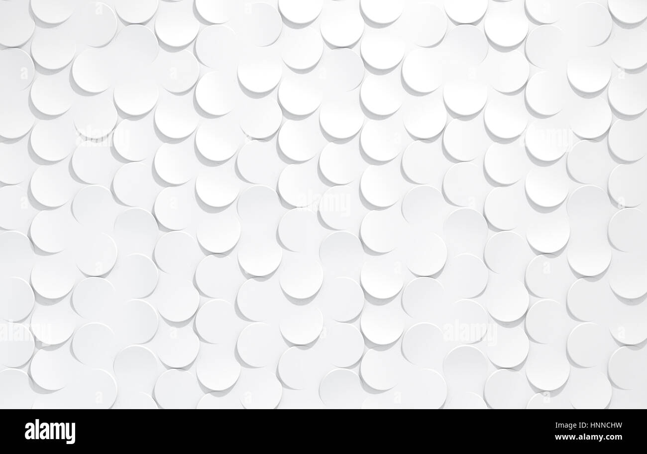 A concept white on white background made out of white scale shapes ...