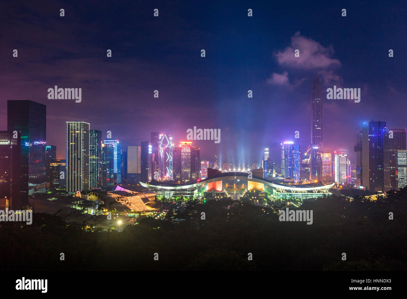 Urban architecture of Shenzhen, China Stock Photo - Alamy