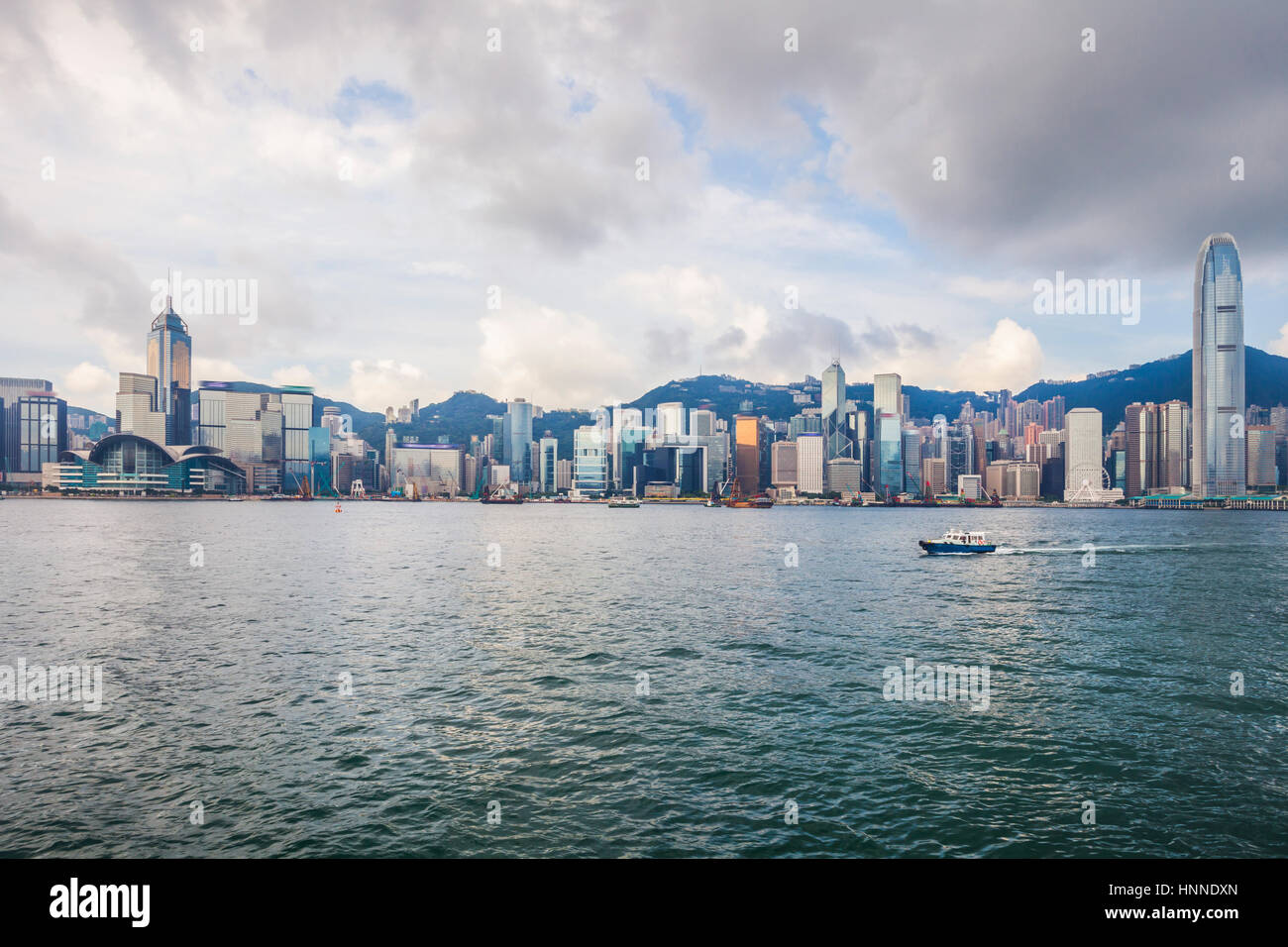 Hongkong city building day Stock Photo - Alamy