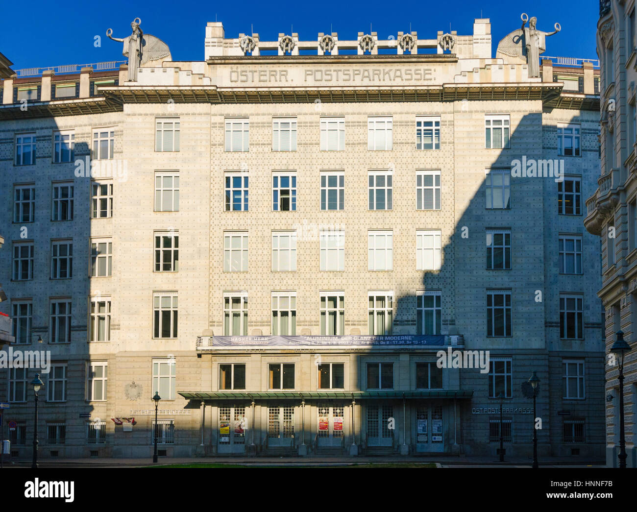 Wiener postsparkasse hi-res stock photography and images - Alamy