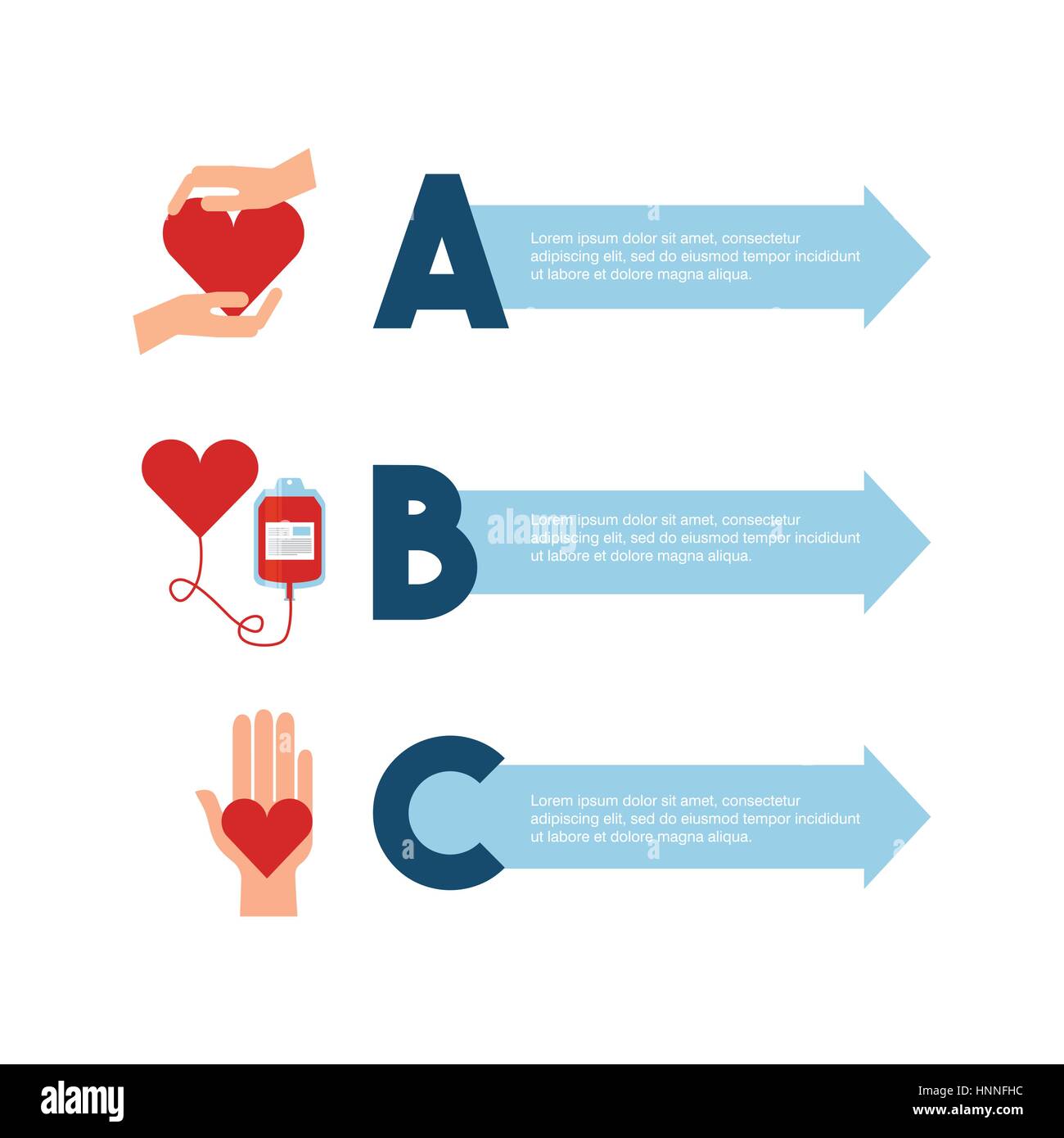 infographic presentation of donation blood concept. colorful design ...