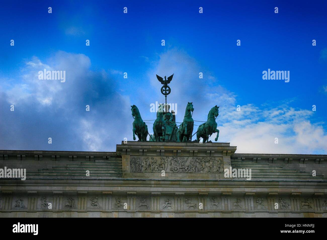 Brandenburg gate brandenburger tor symbol berlin germany arch monument ...