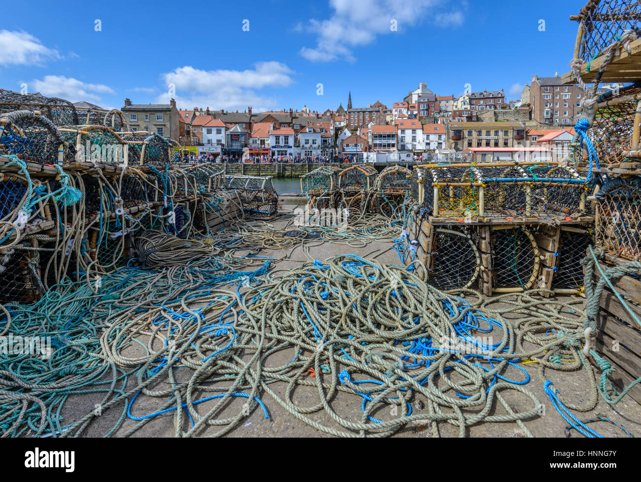 Whitby fishing tourist hi-res stock photography and images - Alamy