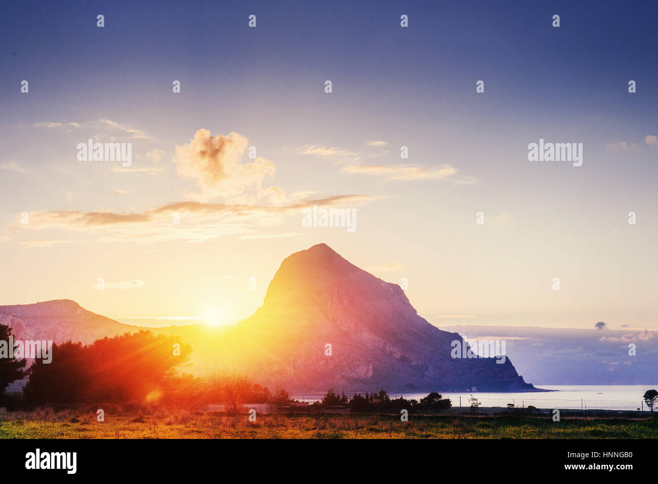 Monte cofano nature reserve hi-res stock photography and images - Alamy