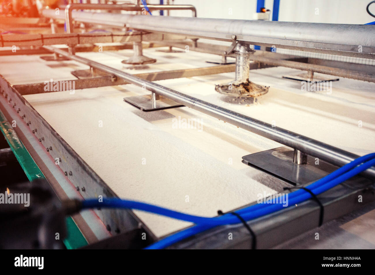 Equipment of the technology for making starch, cleaning and proc Stock ...