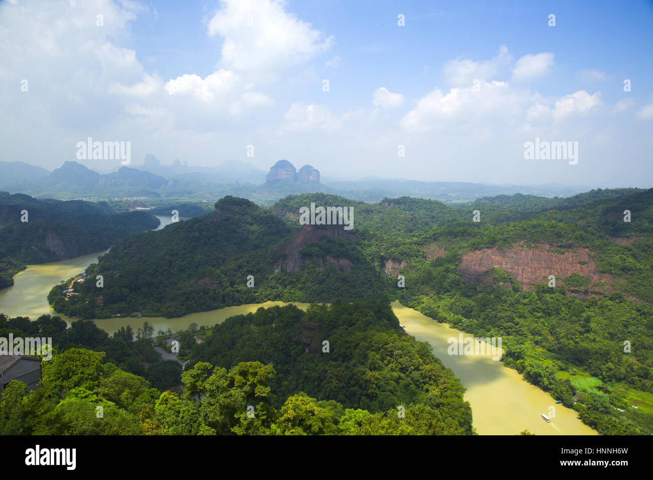 Danxia Mount of Shaoguan City,Guangdong Province,China Stock Photo - Alamy