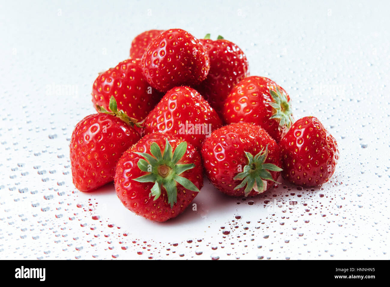 Tasty big ripe strawberry isolated on white background Stock Photo - Alamy