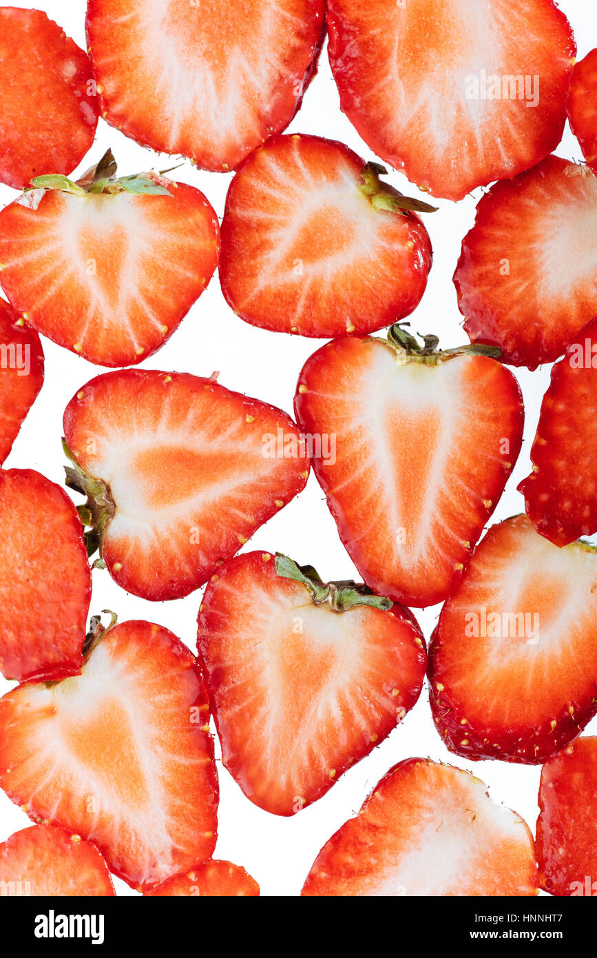 Tasty big ripe strawberry isolated on white background Stock Photo - Alamy