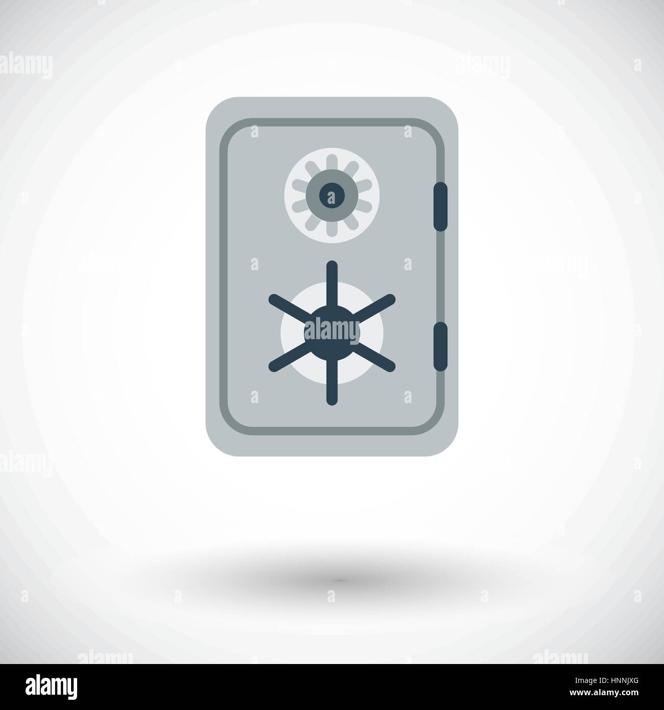 Safe. Single flat icon on white background. Vector illustration Stock ...