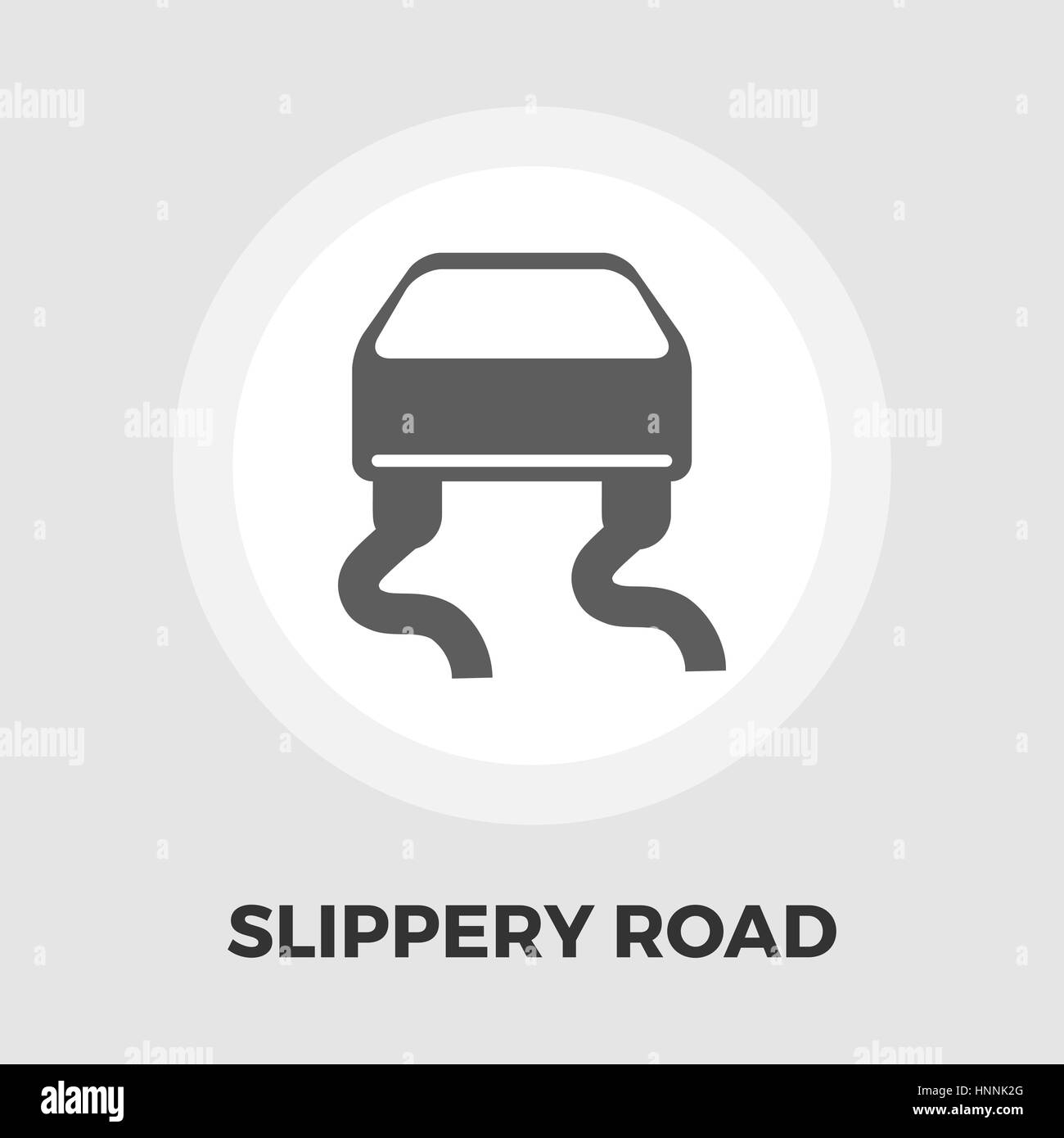 Slip-indicator icon vector. Flat icon isolated on the white background ...