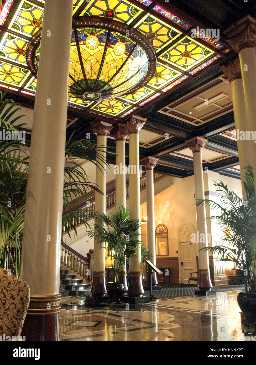 Historic Driskill Hotel opened in 1886 in Austin, Texas Stock Photo - Alamy