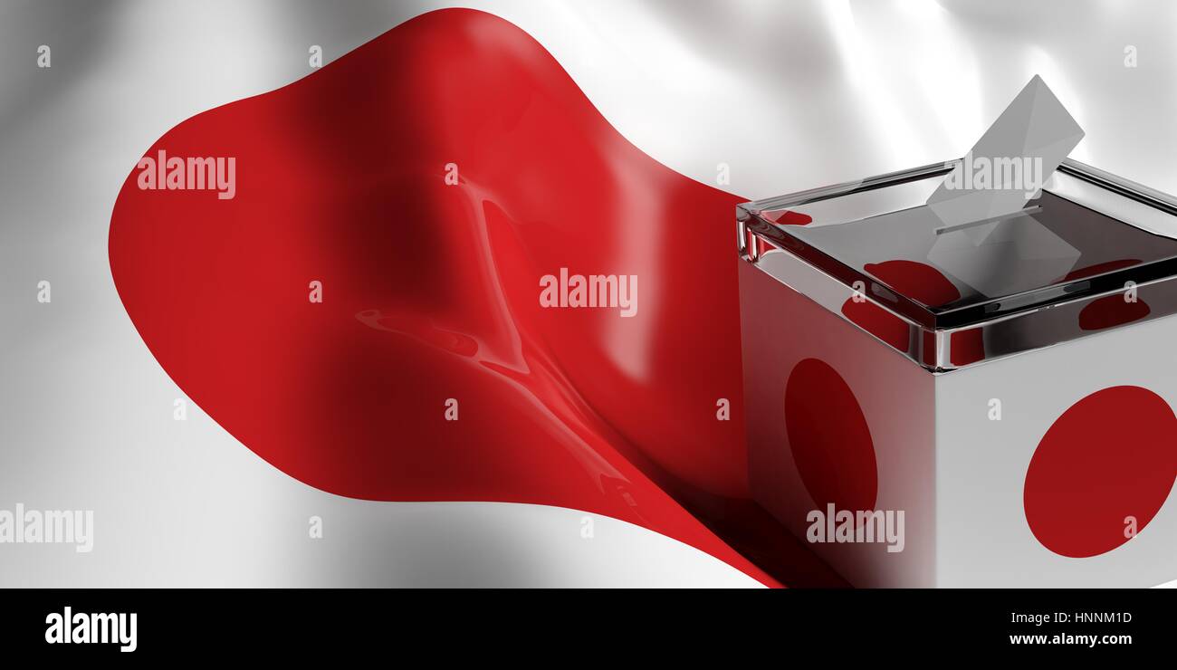 Japan election ballot box hi-res stock photography and images - Alamy