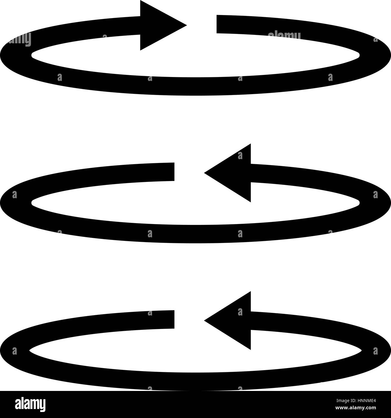 Turning loop Stock Vector Images - Alamy