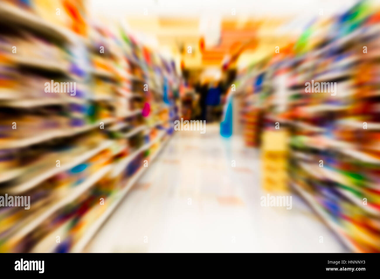 Abstract blur grocery store background hi-res stock photography and ...