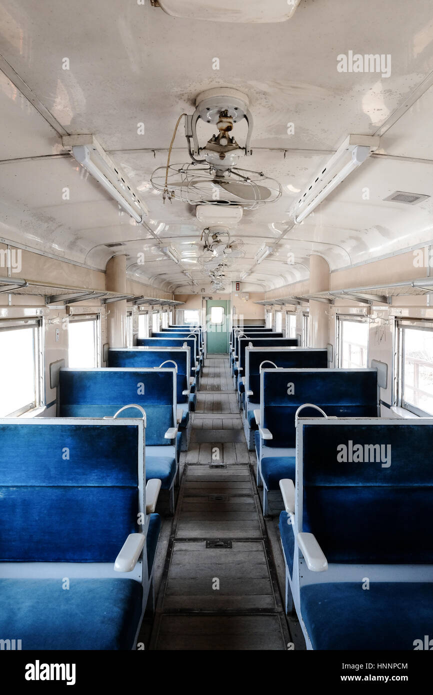In the train Stock Photo - Alamy