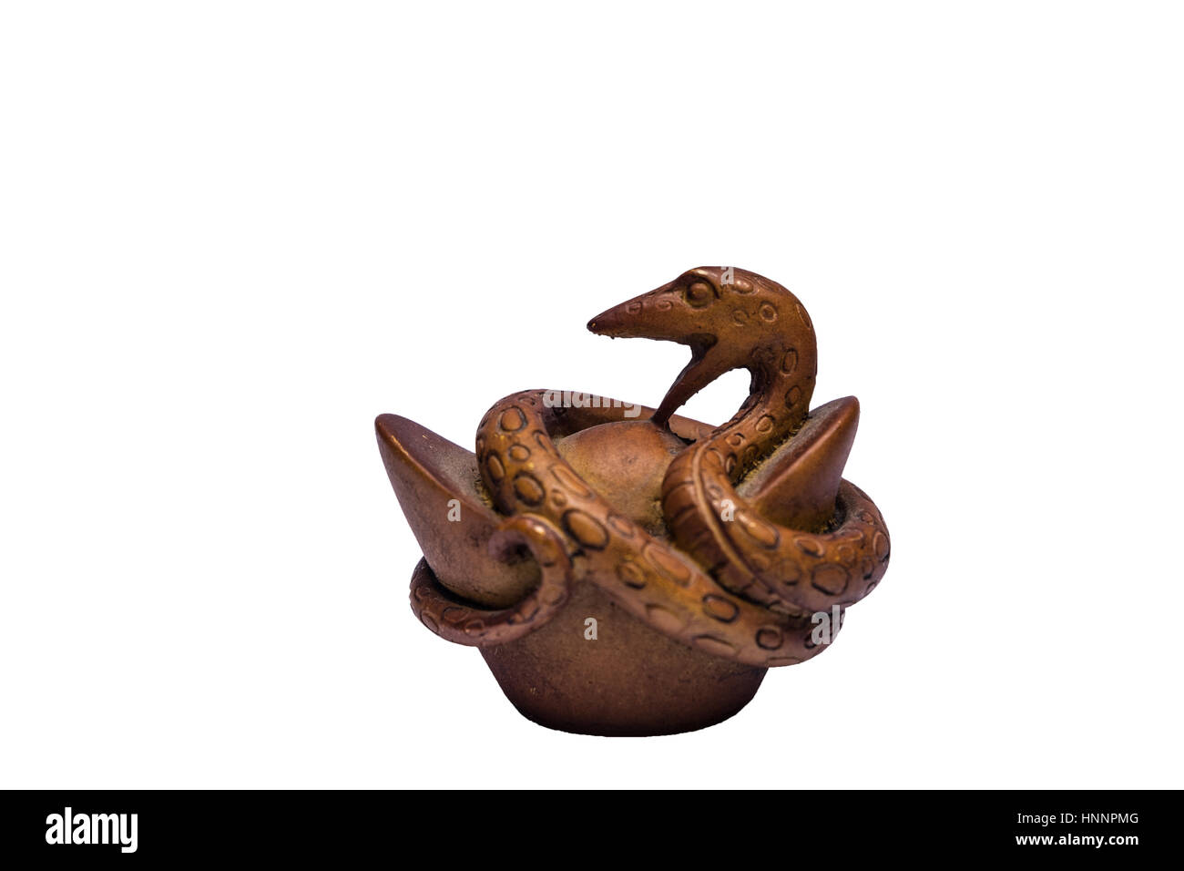 Chinese Zodiac Golden Snake