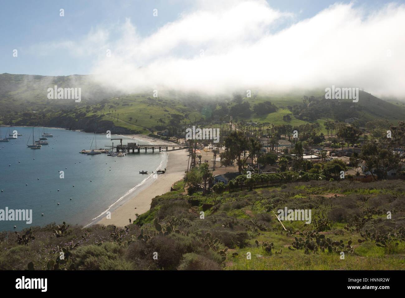 Two Harbors, Catalina Island, California Stock Photo - Alamy