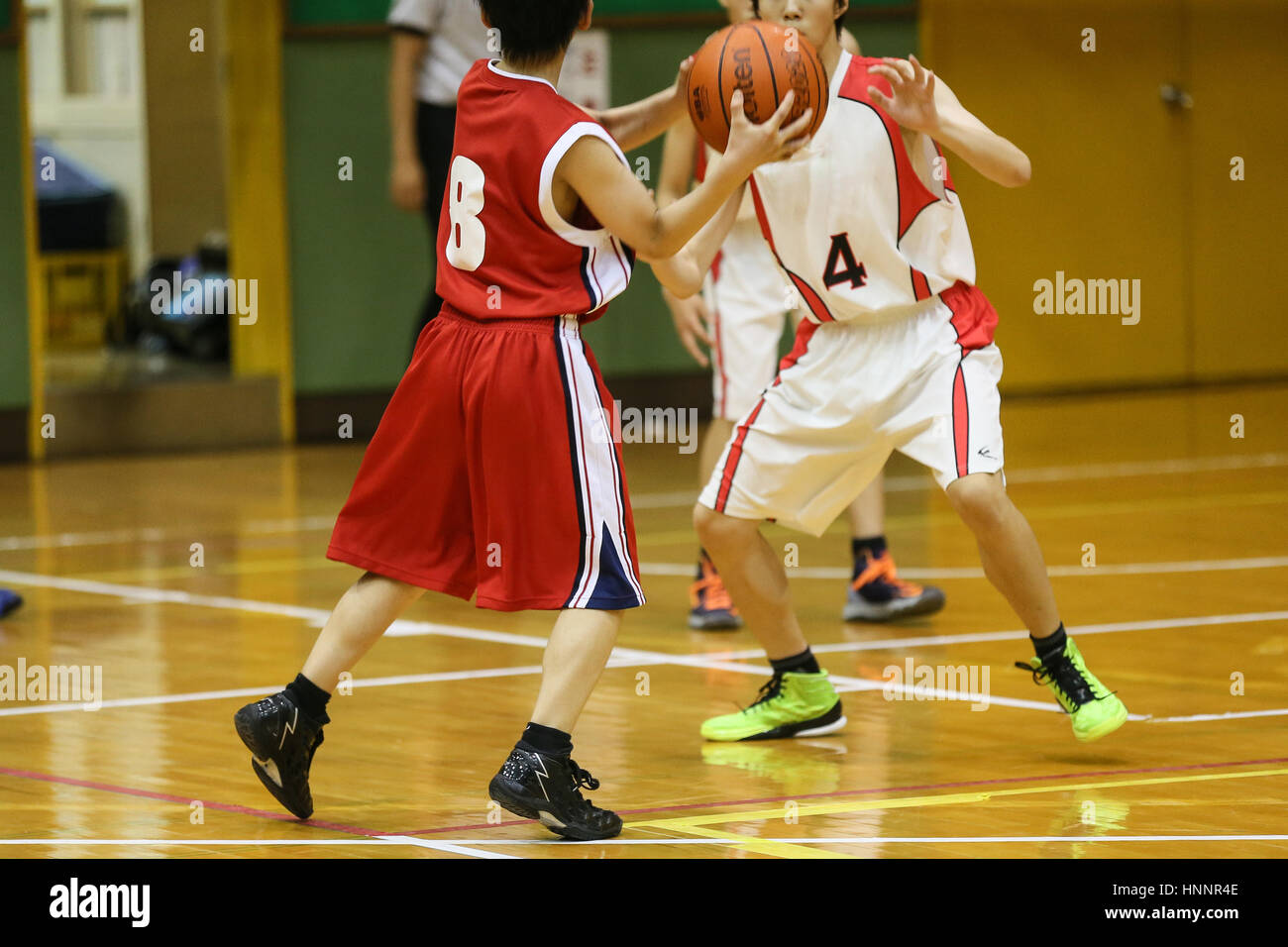 Student basketball asian hi-res stock photography and images - Alamy