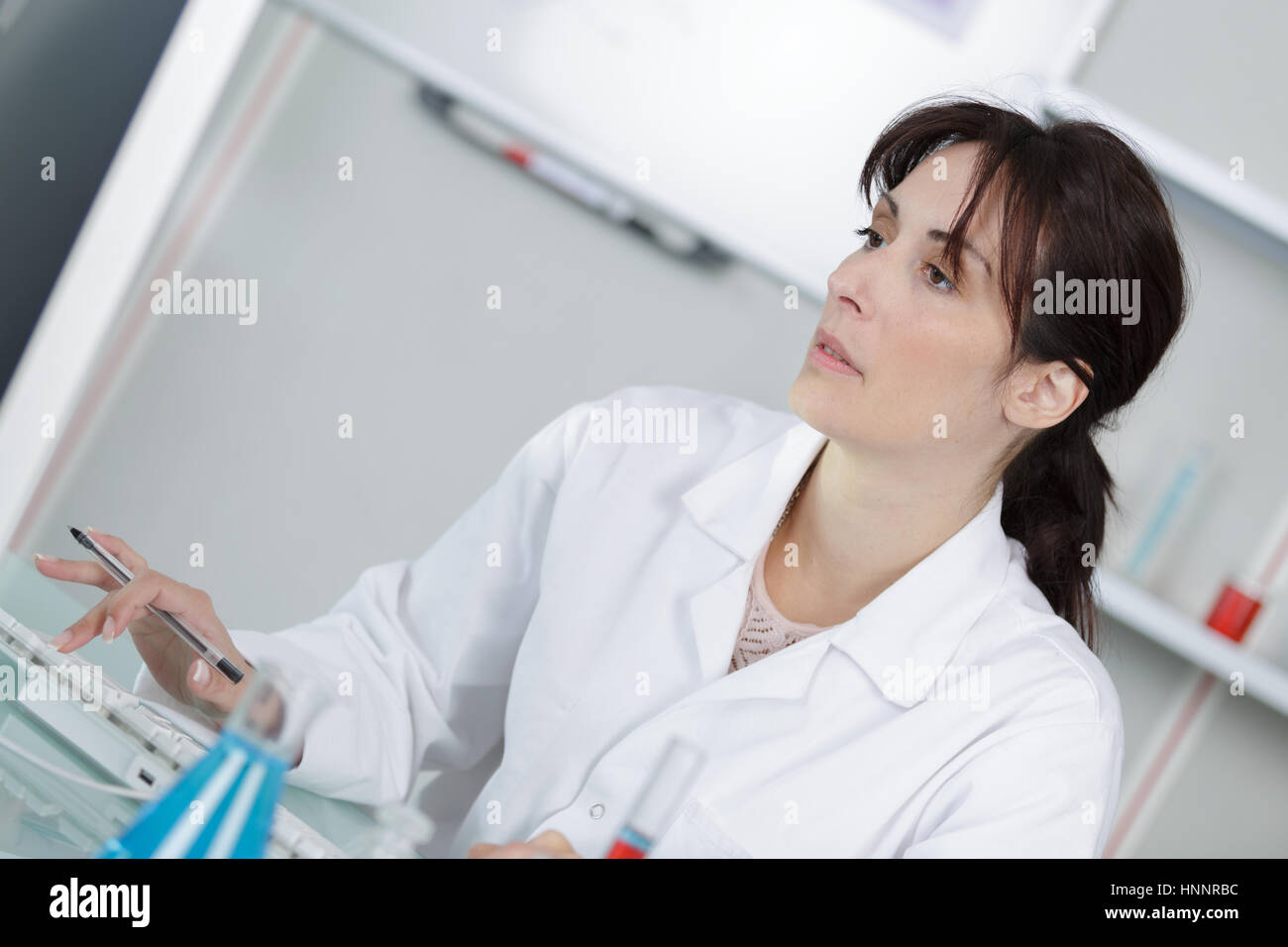 Scientist face portrait researcher working hi-res stock photography and ...
