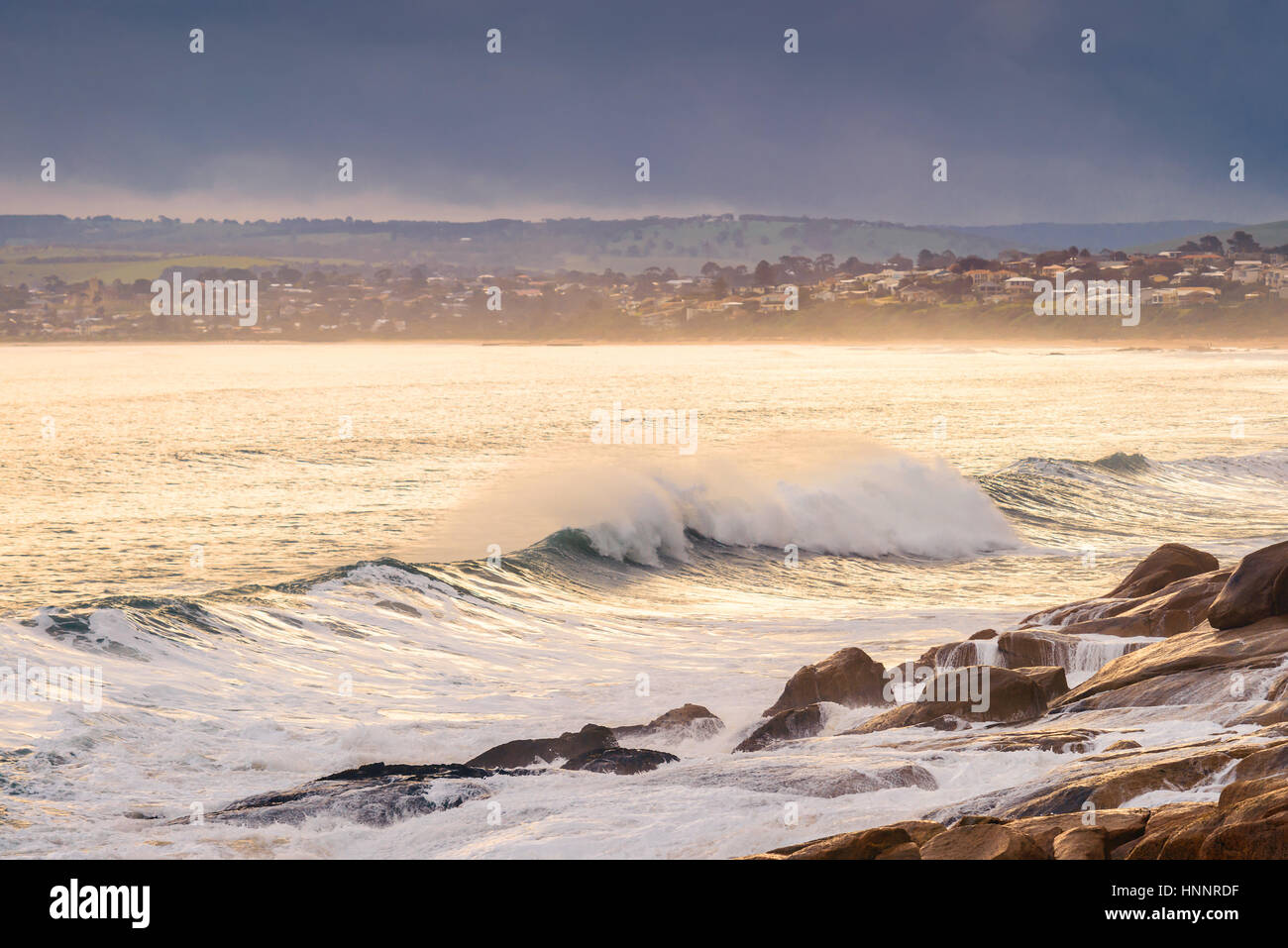 Fleurieu Peninsula landscape view from Horseshoe bay, South Australia ...