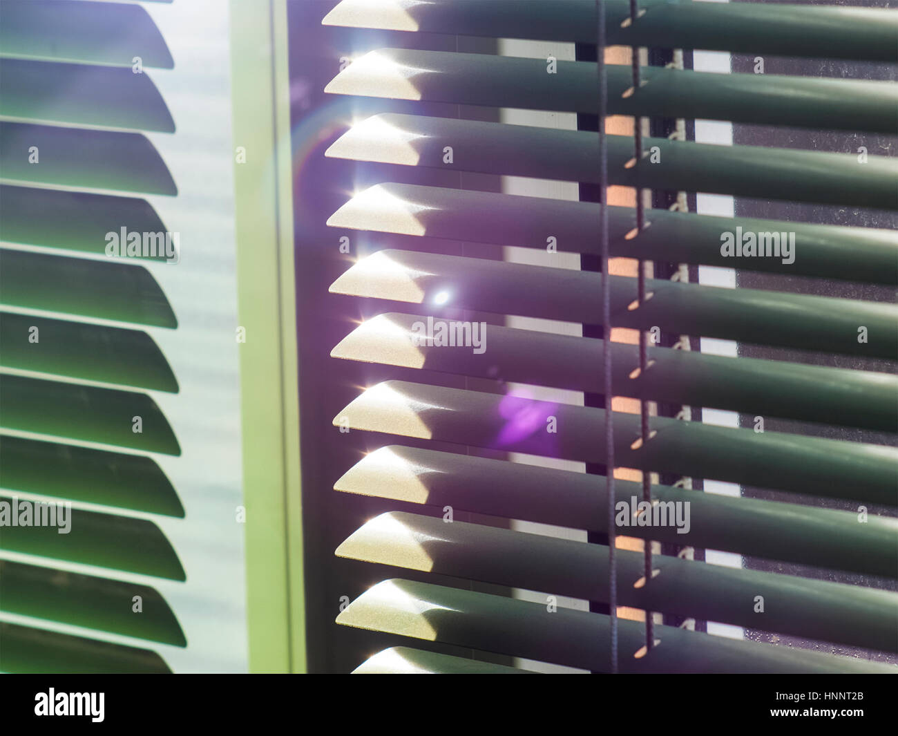 Slatted shutter hi-res stock photography and images - Alamy