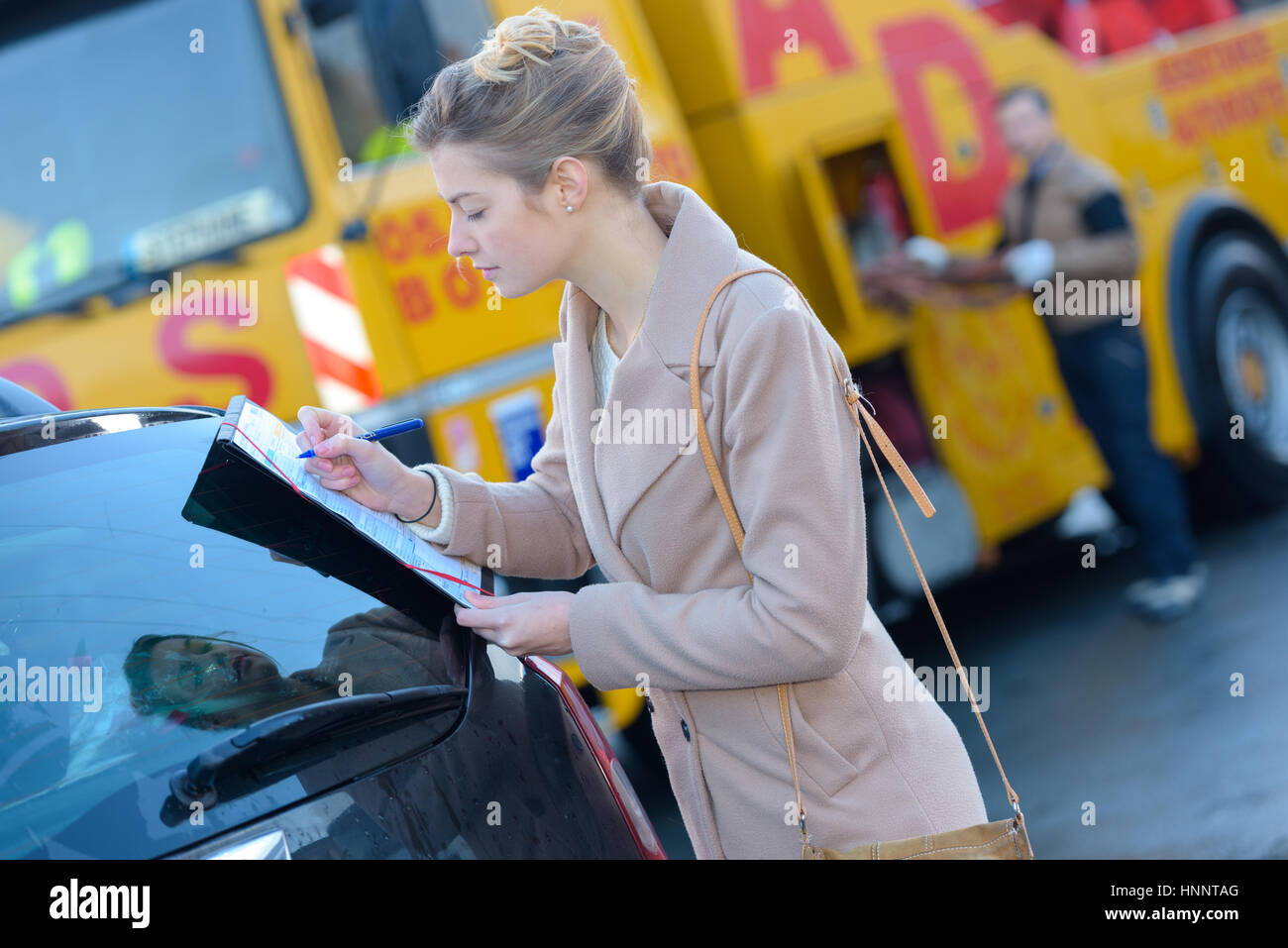 vehicle failure on the road Stock Photo - Alamy