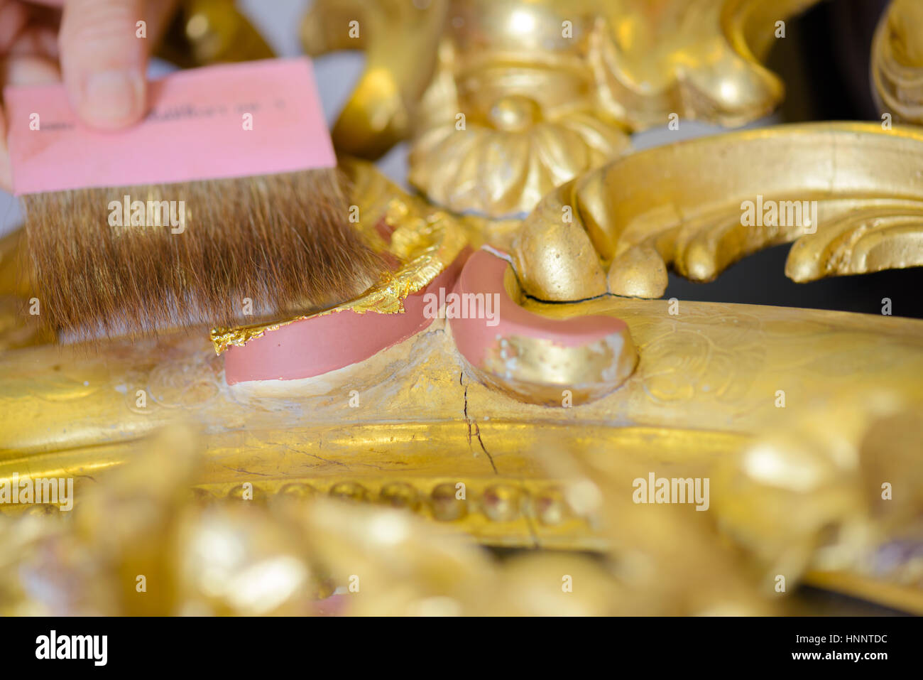 Gold cleaning hi-res stock photography and images - Alamy