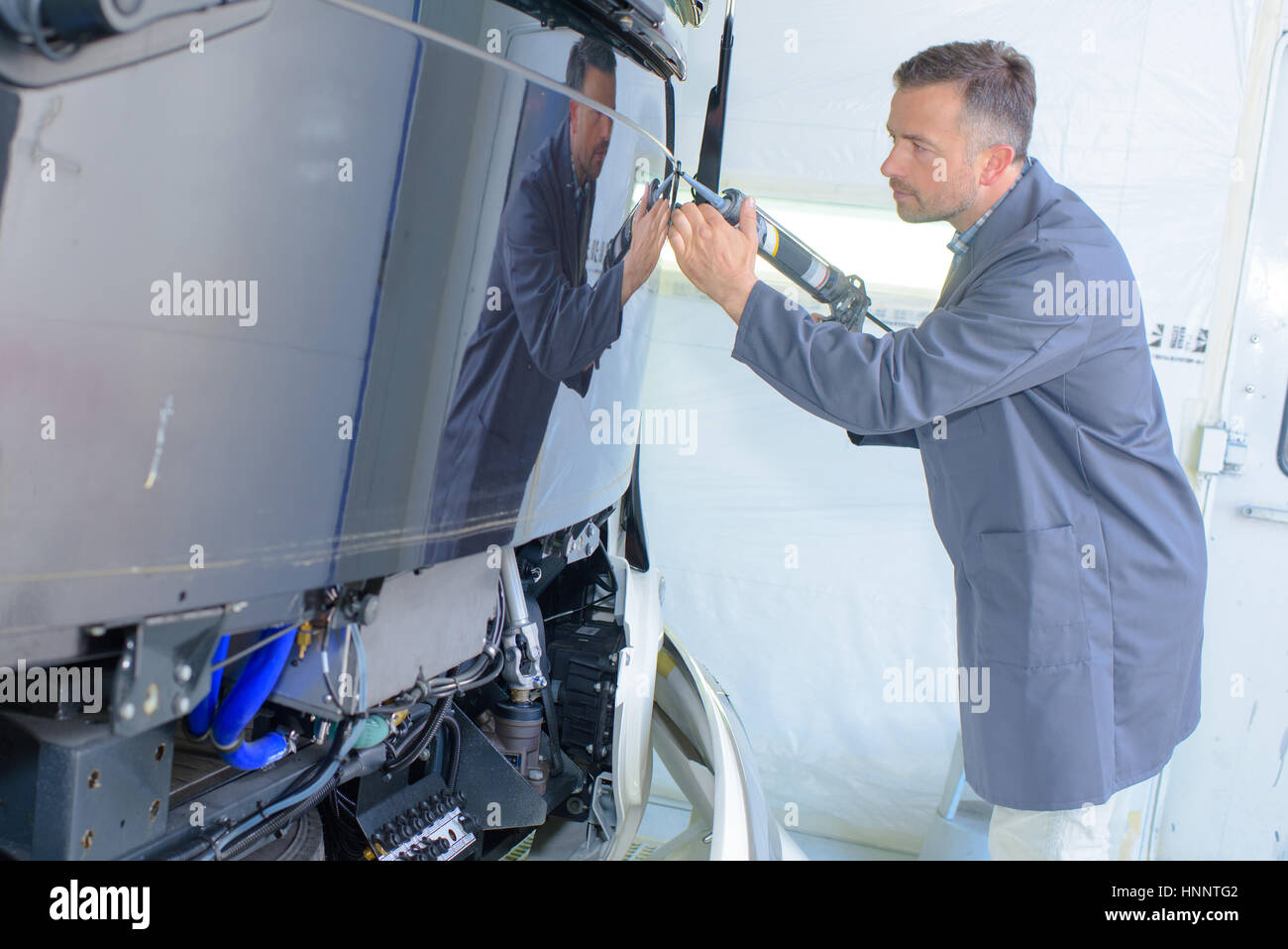 technician at work Stock Photo - Alamy