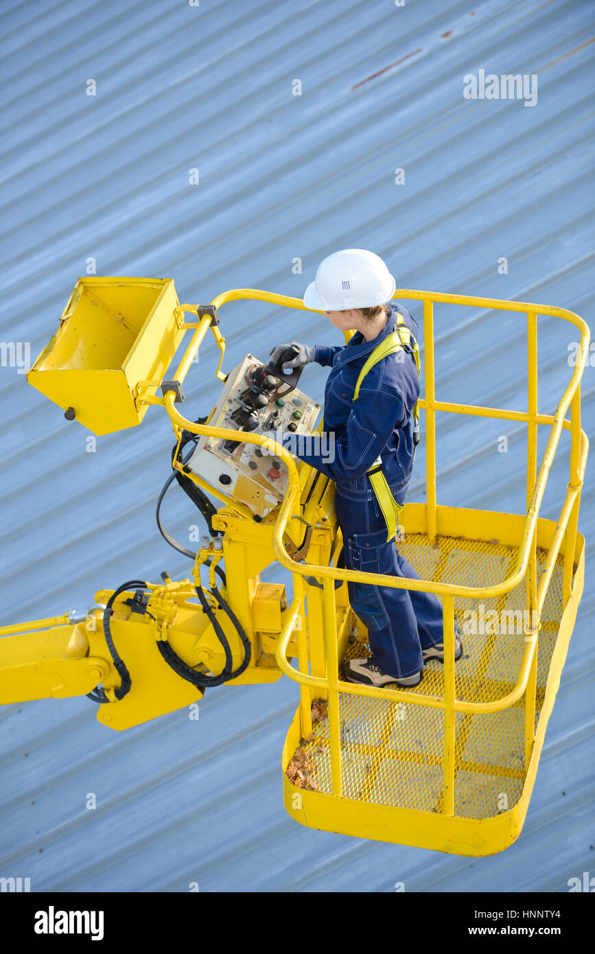 Elevator operator hi-res stock photography and images - Alamy