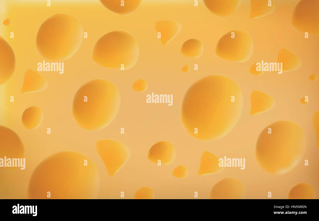 cheese close up elements, can be used as background, 3d illustration ...