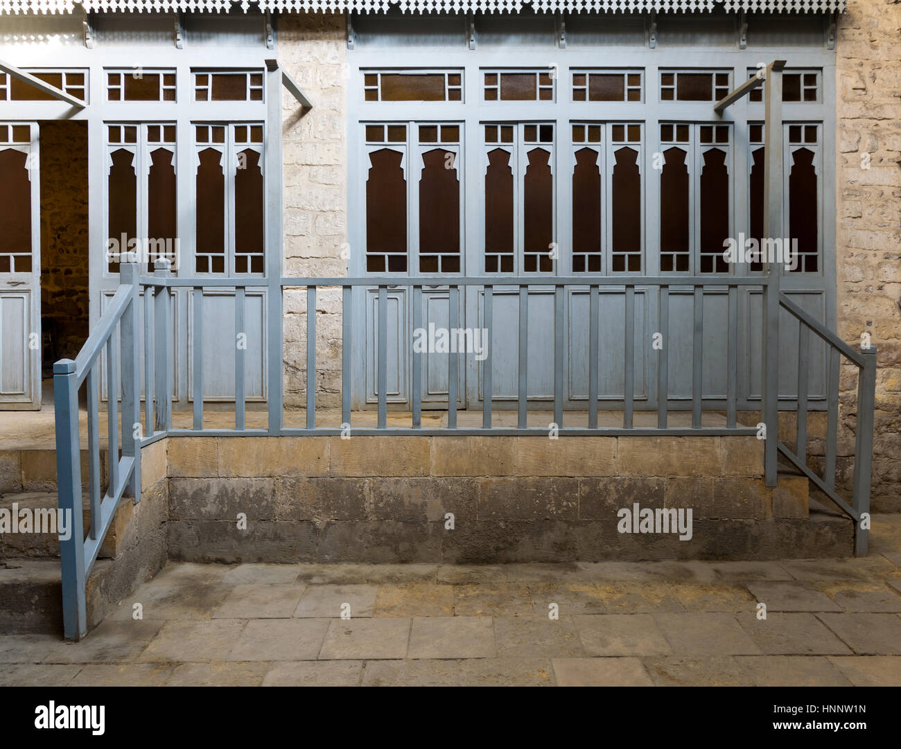 Changing rooms at historical traditional bathhouse (Hamam Inal Stock ...