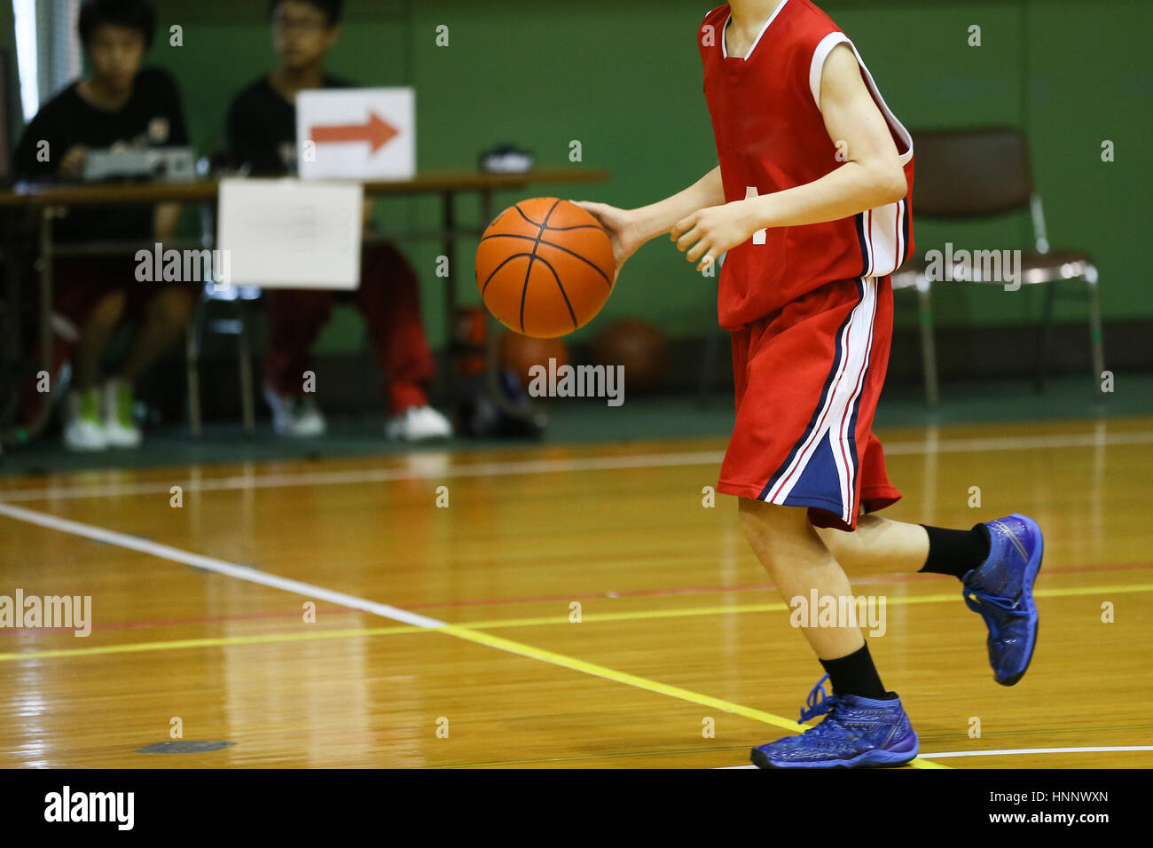 Student basketball asian hi-res stock photography and images - Alamy