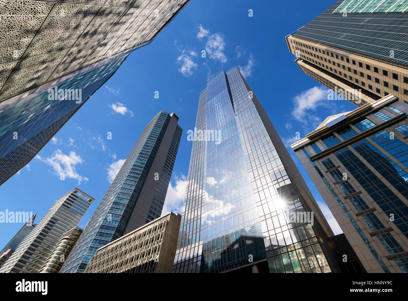 Modern Office Buildings in the Makati District in Manila, Philippines ...